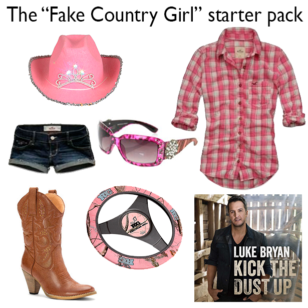 Real Country Girls VS Fake Country Girls – Luckless Outfitters