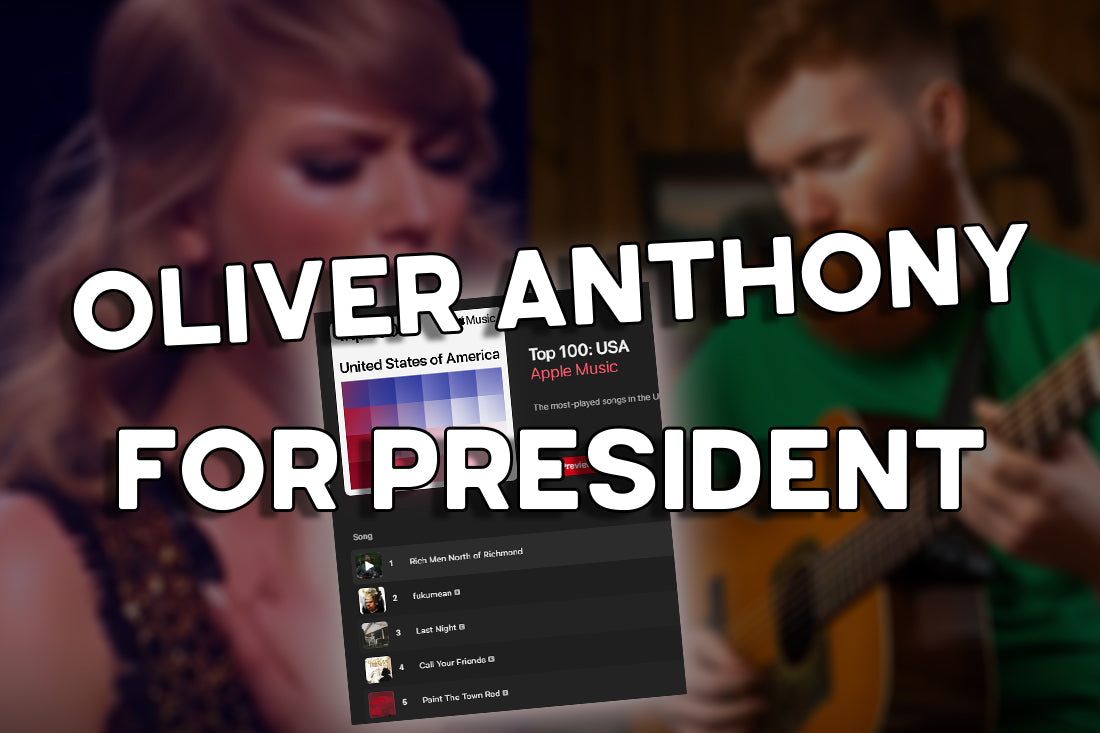 Oliver Anthony Secures Top Spot on Charts, Surpassing T-Swift ...