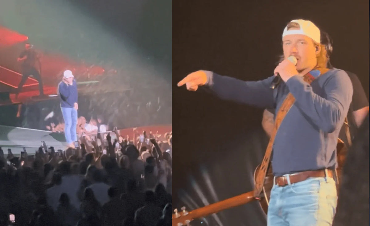 Morgan Wallen has BEER thrown at him in Australia While Performing ...