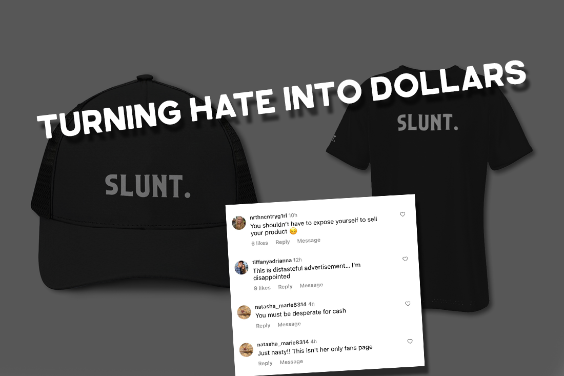 Turning Hate into Fashion: Unveiling the Unapologetically Crass "SLUNT ...