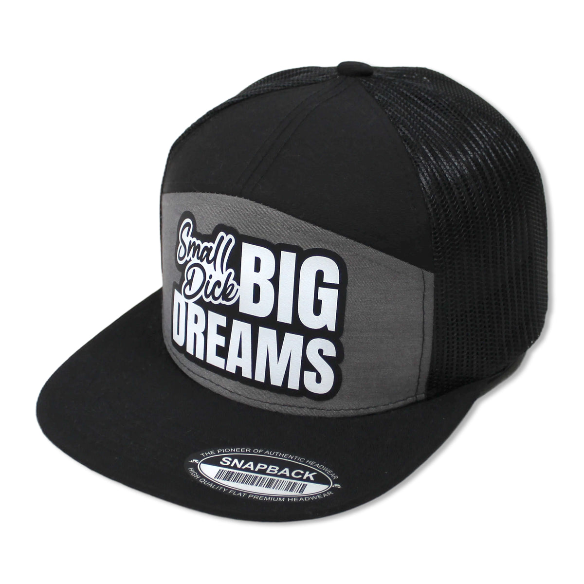 Big Dreams 7 Panel Snapback – Luckless Outfitters