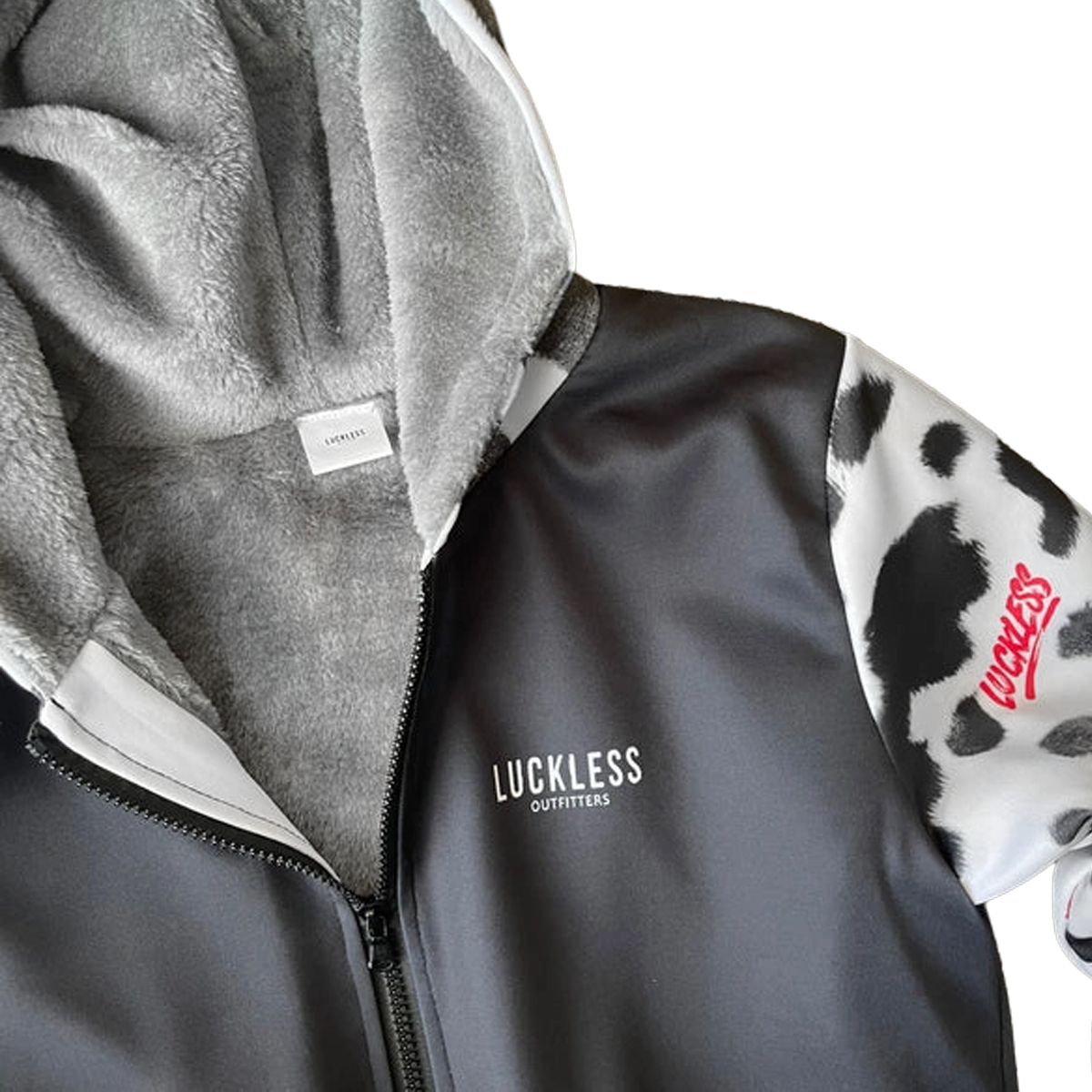 Holy Cow Heavy Zip Fleece Hoodie – Luckless Outfitters