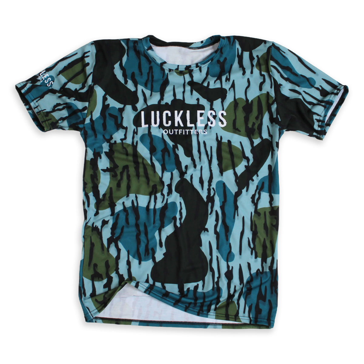 Old Timer Tee | Teal – Luckless Outfitters