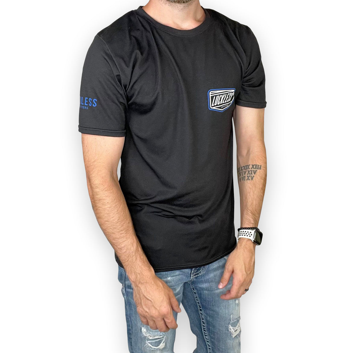 Respect The Blue Men's t-shirt – Luckless Outfitters